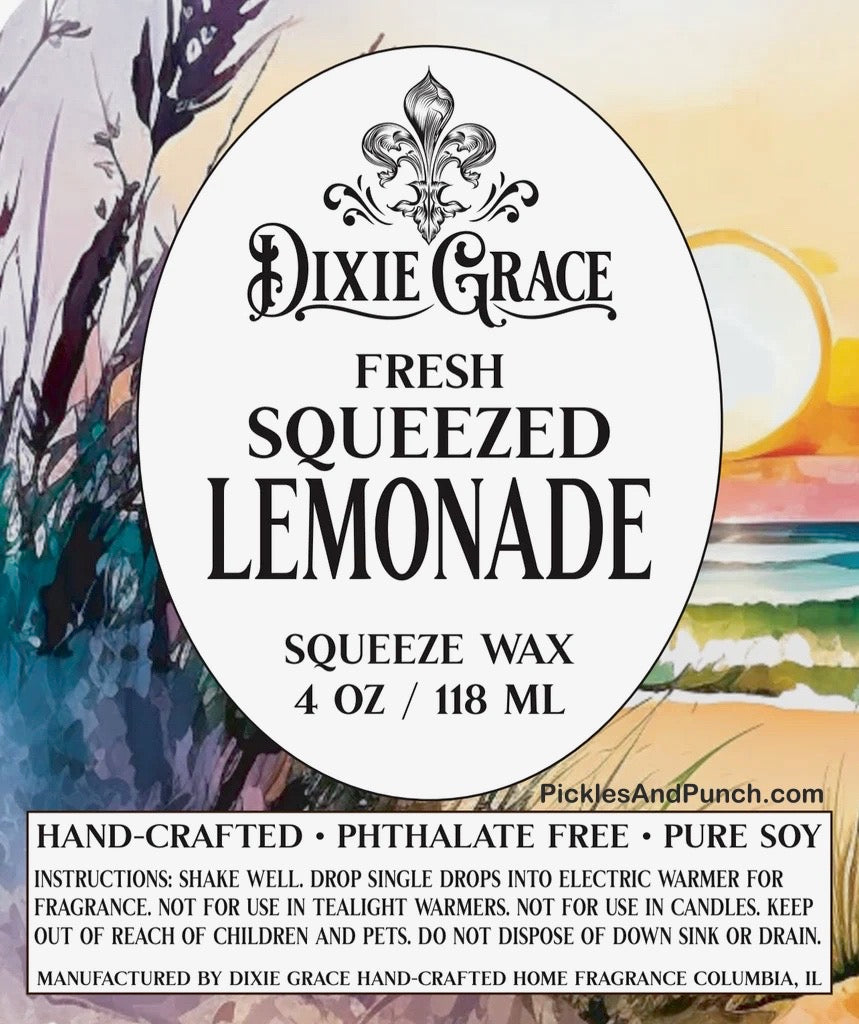 Fresh Squeezed Lemonade - Squeeze Wax – Pickles and Punch