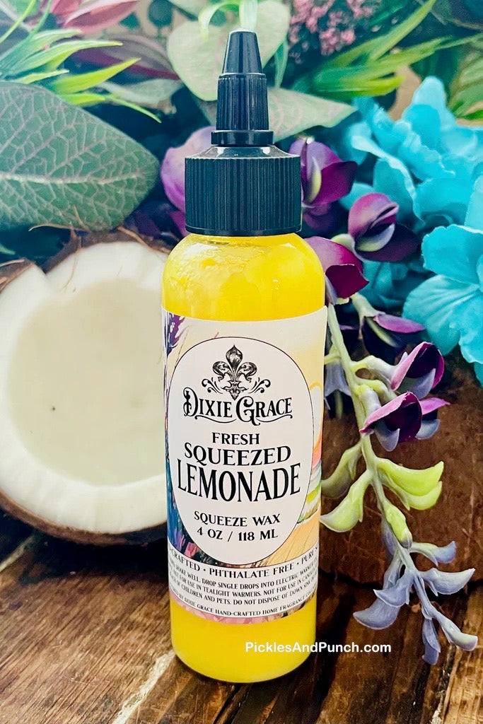 Fresh Squeezed Lemonade - Squeeze Wax – Pickles and Punch